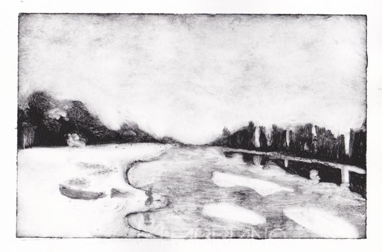 monotype – Patrick Laurin